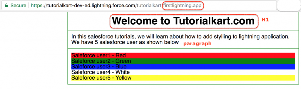 Styling Salesforce lightning Application using Bootstrap Style Sheets