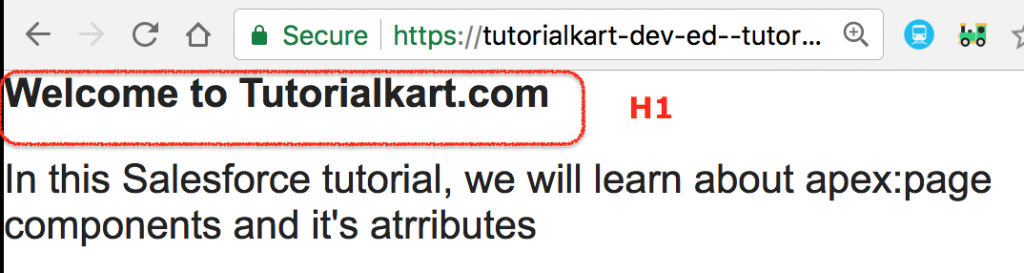 Standard Visualforce Components - Apex:Page Component