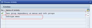 SAP HR - What is an Infotype Menu (Define Infotype Menus)