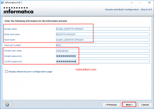 Informatica PowerCenter Installation Step by Step guide