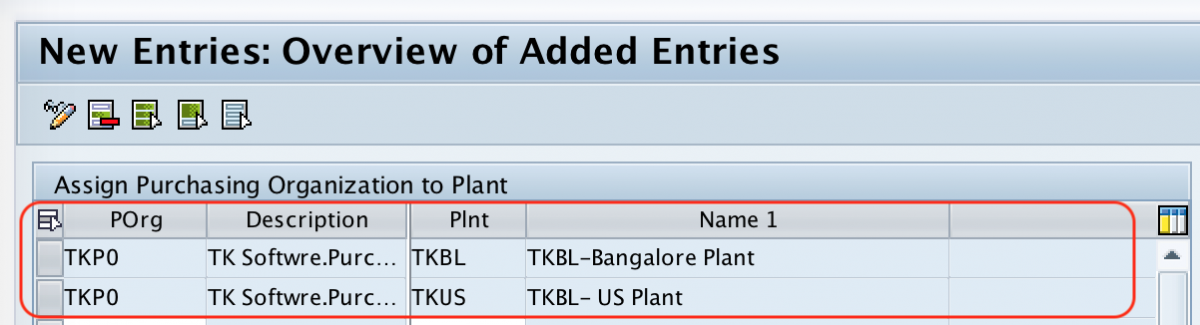 SAP MM - Assign Purchasing Organization to Plant