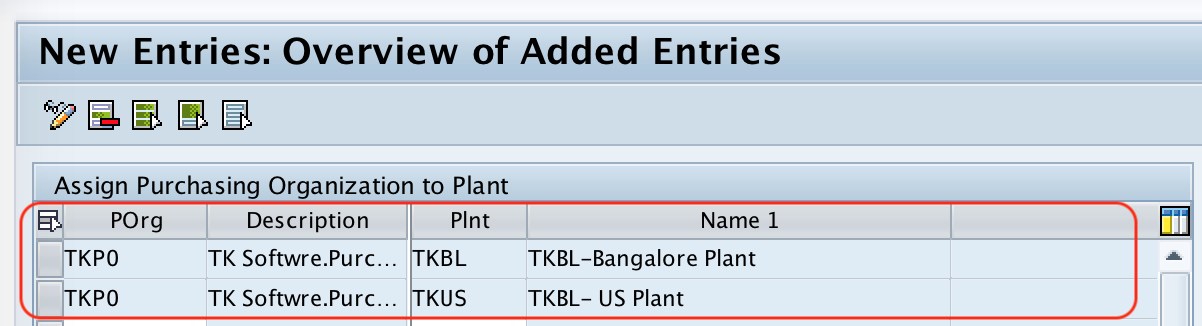 SAP MM - Assign Purchasing Organization to Plant