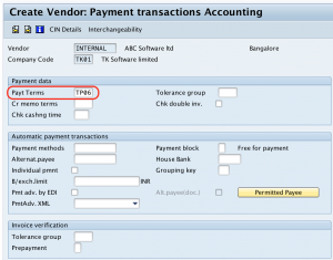 SAP FICO - Create Vendor Master Record (Vendor Code) in SAP