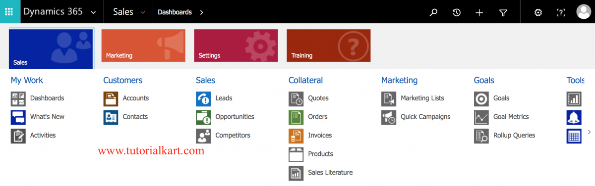 Microsoft Dynamics CRM Modules - Sales, Service, marketing