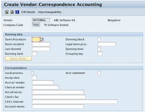 SAP FICO - Create Vendor Master Record (Vendor Code) in SAP