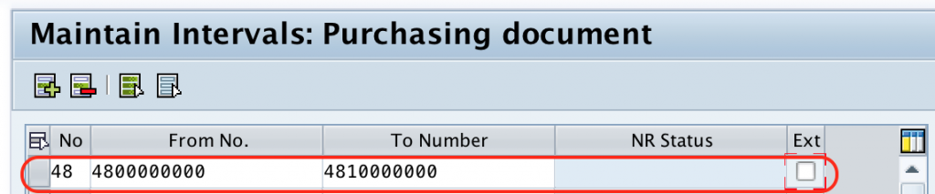 SAP MM - Define Number Ranges for RFQ / Quotation