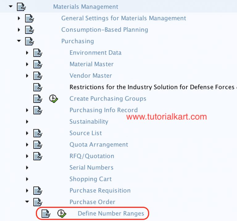 SAP MM - Define Number Ranges for Purchase Order (PO) SAP MM - Define Number Ranges for Purchase Order (PO)