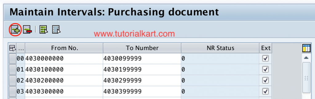 SAP MM - Define Number Ranges for Purchase Order (PO) SAP MM - Define Number Ranges for Purchase Order (PO)