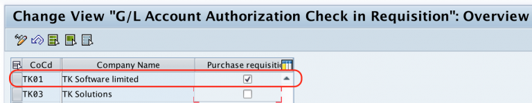 SAP MM - Set up Authorization Check for G/L Account