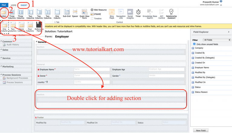How To Create Entity Forms In Dynamics 365 Iframes Sections