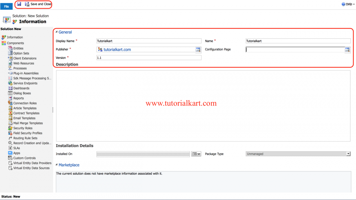 What is Solution Package in Microsoft Dynamics CRM?
