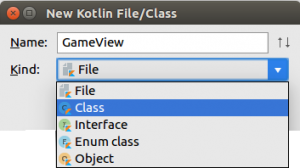 Create Android Game using Kotlin