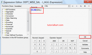 Informatica Transformations - Create Aggregator Transformation