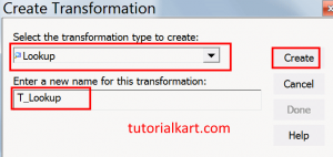 Lookup Transformation in Informatica | Examples - TutorialKart