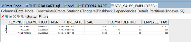 Create Rank Transformation in Informatica with example - TutorialKart