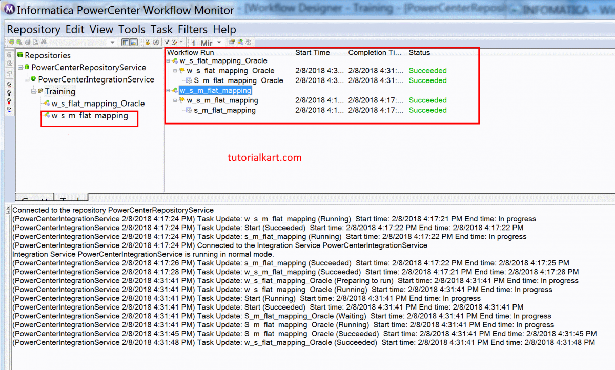 Workflow In Informatica Create And Run Informatica Workflow