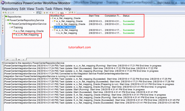 Workflow In Informatica Create And Run Informatica Workflow