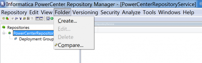 How to create Users and Folders in Informatica PowerCenter?