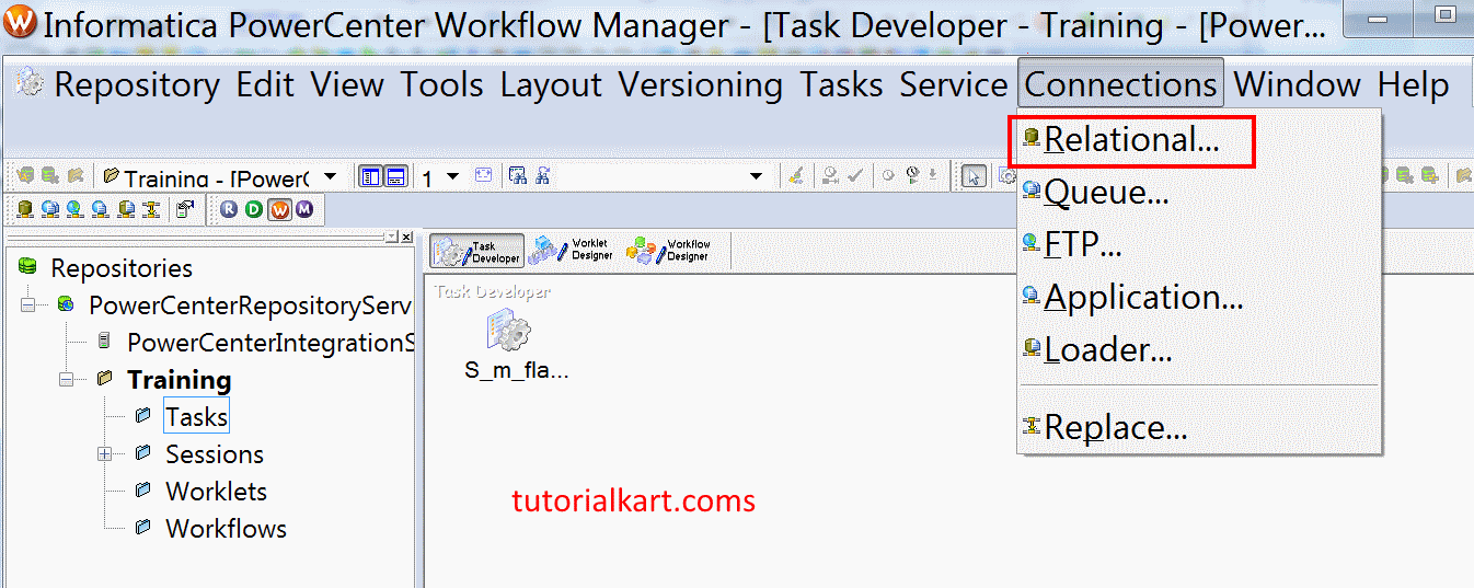 What is a Session in Informatica? Create Reader, Writer Connections
