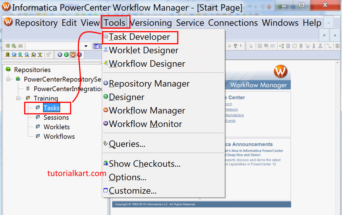 What is a Session in Informatica? Create Reader, Writer Connections