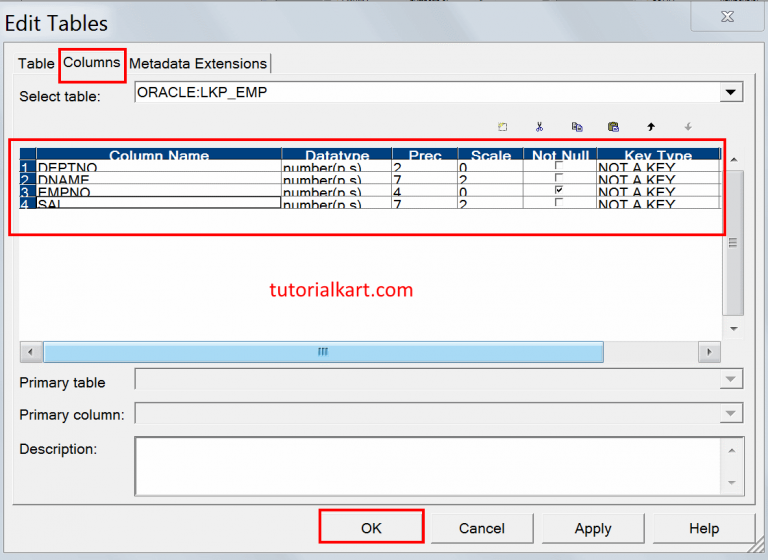 Lookup Transformation in Informatica | Examples - TutorialKart