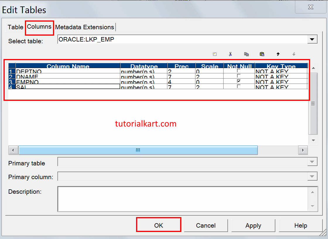Lookup Transformation in Informatica | Examples - TutorialKart