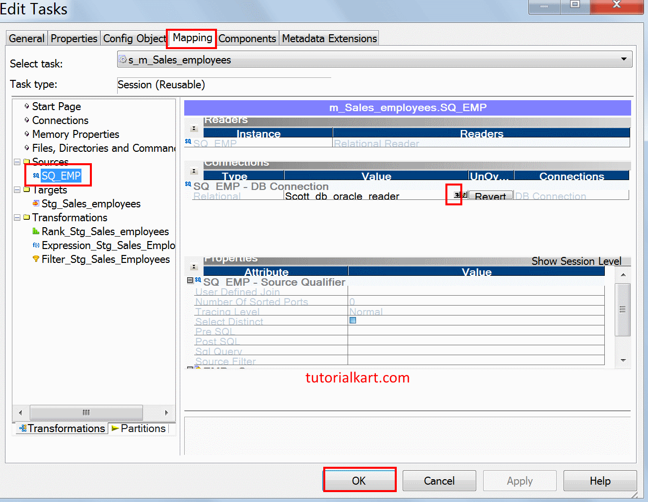 Create Rank Transformation in Informatica with example