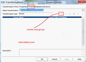 Router Transformation in Informatica - Multiple targets - TutorialKart