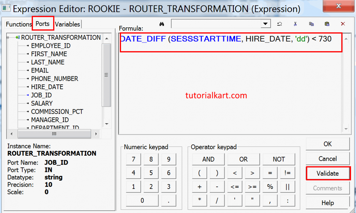 Router Transformation in Informatica - Multiple targets - TutorialKart