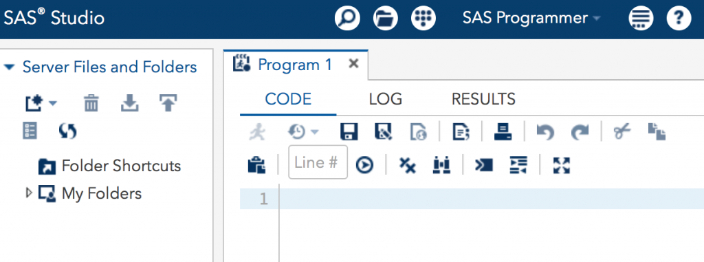 Writing our first Sample SAS Program