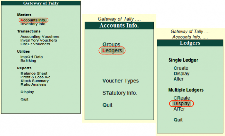 How to Create Ledgers in Tally (Multiple Ledgers)