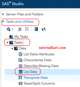 Creating SAS Reports - SAS tutorial