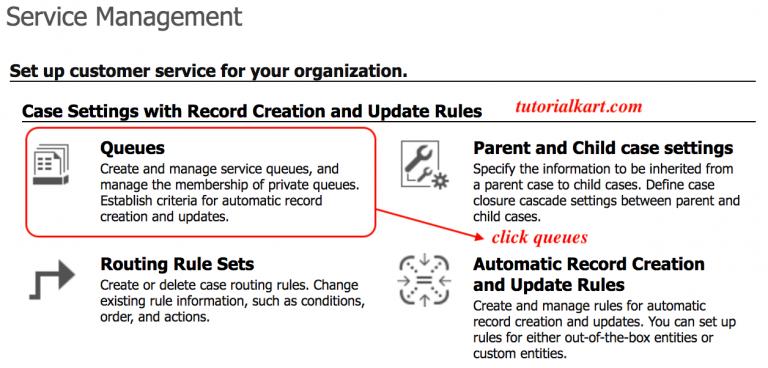 Customer service queues in Dynamics 365