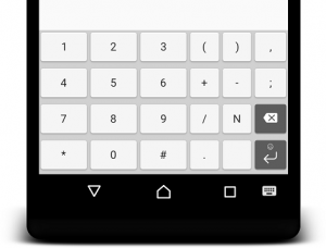 How to create EditText with Keyboard having only Numbers