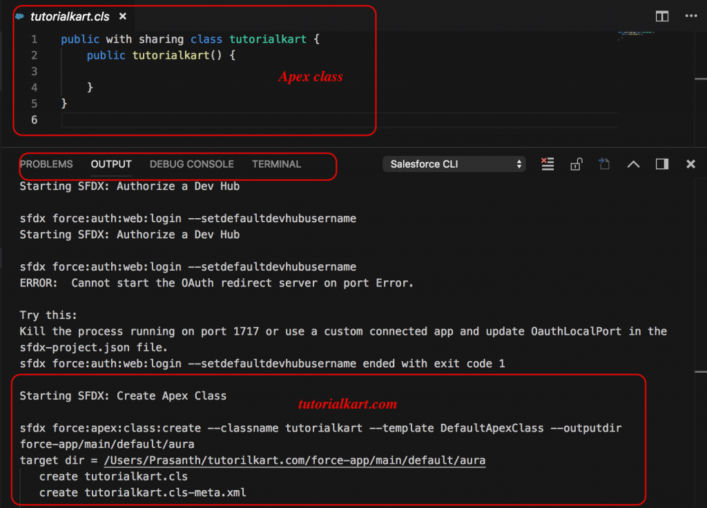 Salesforce extension for Visual Studio Code