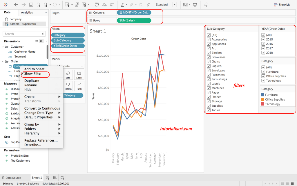 Getting started with Tableau