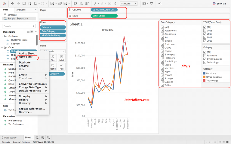 Getting started with Tableau