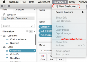 Getting started with Tableau