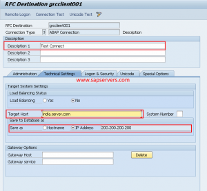 SAP GRC - How to Configure RFC Destination in SAP GRC