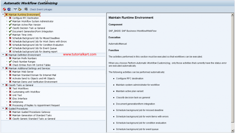 Sap Grc Perform Automatic Workflow Customizing