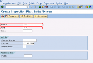 SAP QM - How to Create Inspection Plan in SAP | Tutorialkart