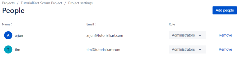 How to Add People to JIRA Scrum Board?