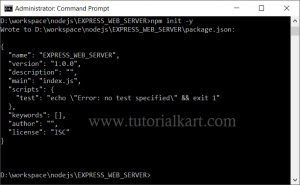 Express.js Web Application Example