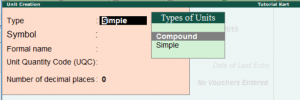 How to Create Compound Payroll Units in Tally