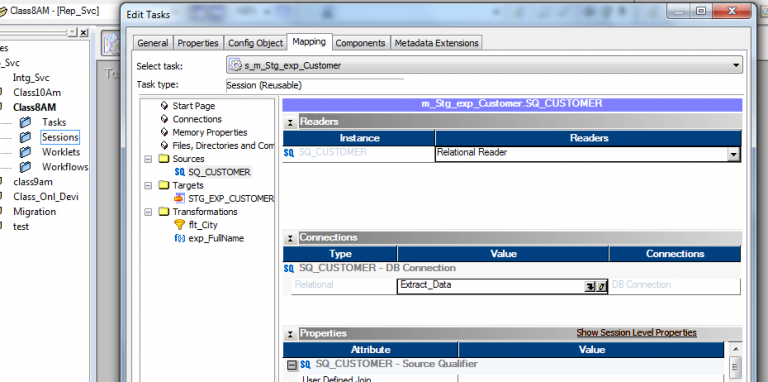 Creating Expression Transformation in Informatica
