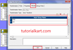 Union Transformation in Informatica
