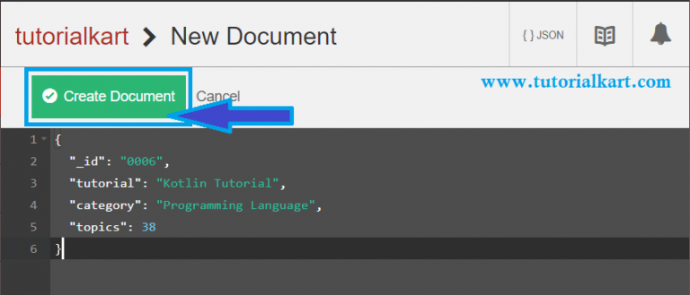 CouchDB - Create Document - REST API / Web Interface