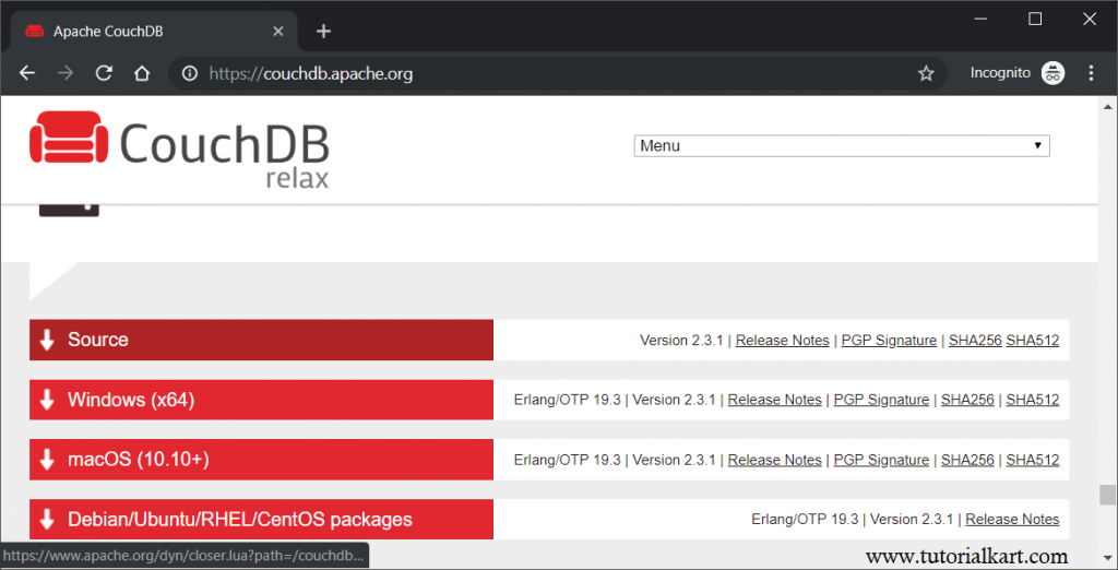 Apache CouchDB Tutorial