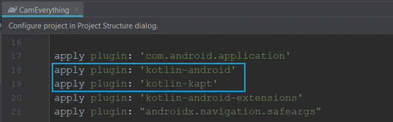 [solved] Kotlin Plugin Should Be Enabled Before Kotlin Kapt