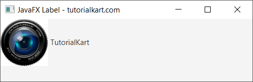 JavaFX Label Tutorial
